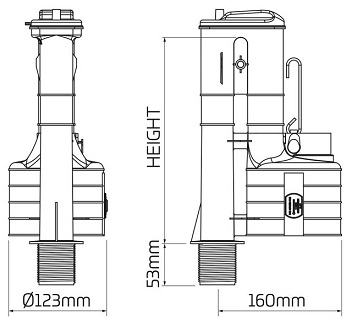 Thomas Dudley S9 Hi Flo Syphon -Kingsway Plumbing